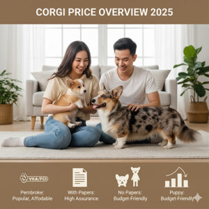 Bảng giá chó Corgi 2025 – Giá theo dòng & giấy tờ 📊